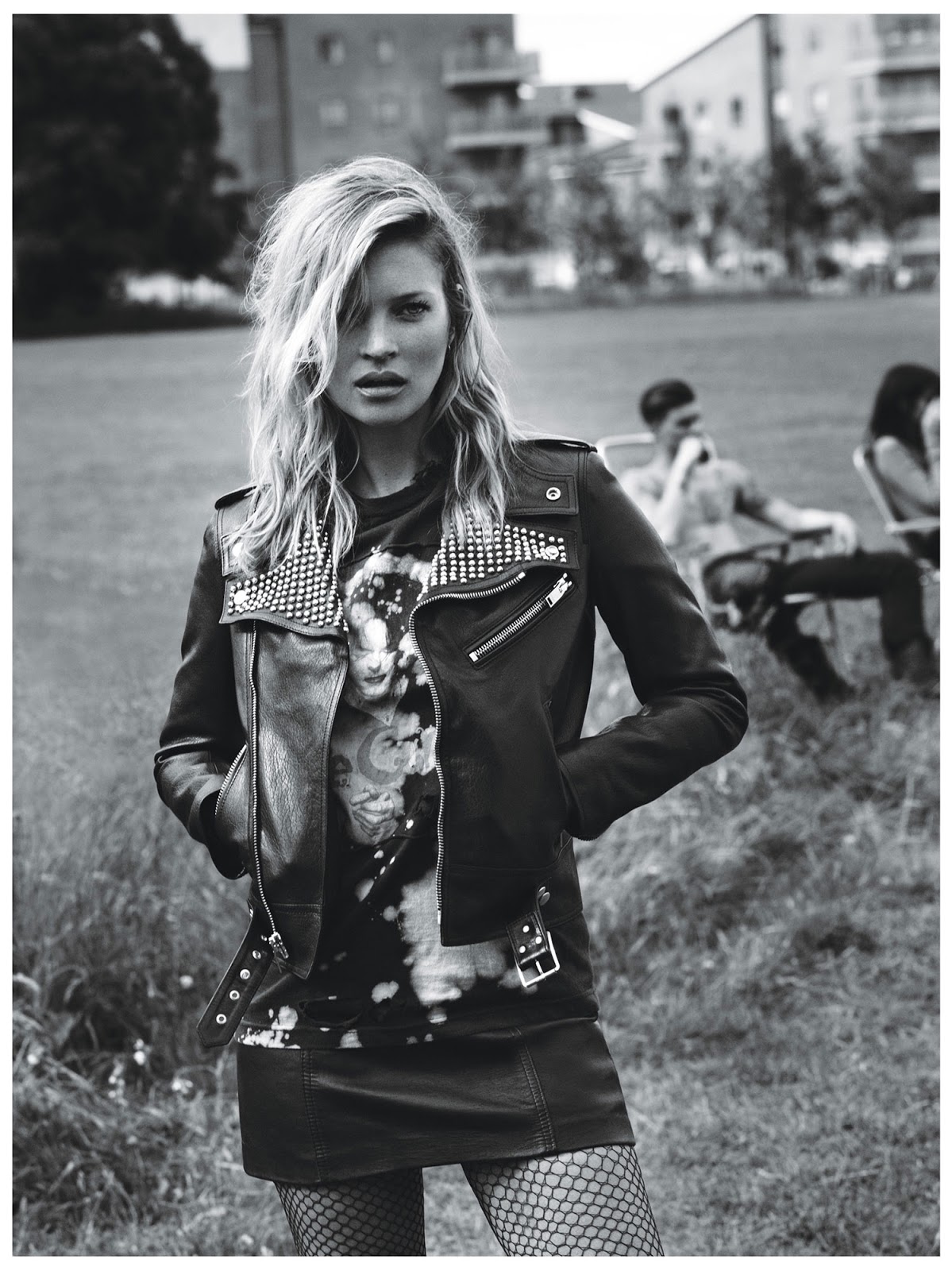 super normal super models: raquel, amanda, saskia, mariacarla, daria ...