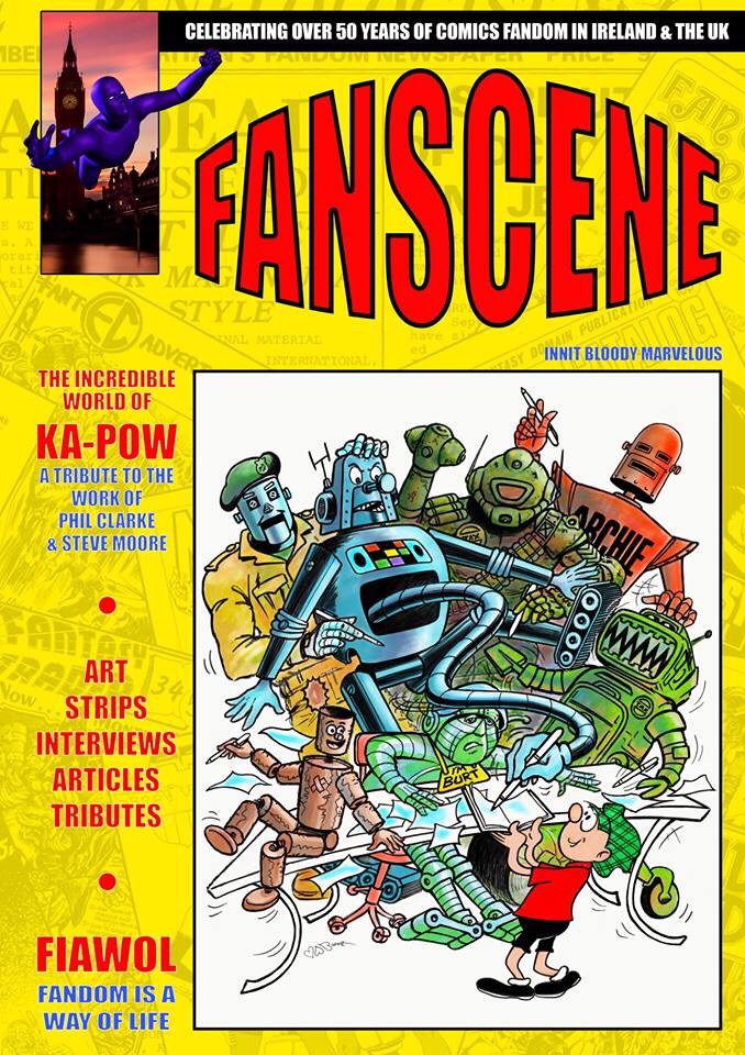 Boys Adventure Comics: ComicScene - new monthly UK comics magazine launches