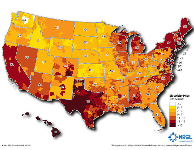 TYWKIWDBI ("Tai-Wiki-Widbee"): A map of U.S. residential electricity prices