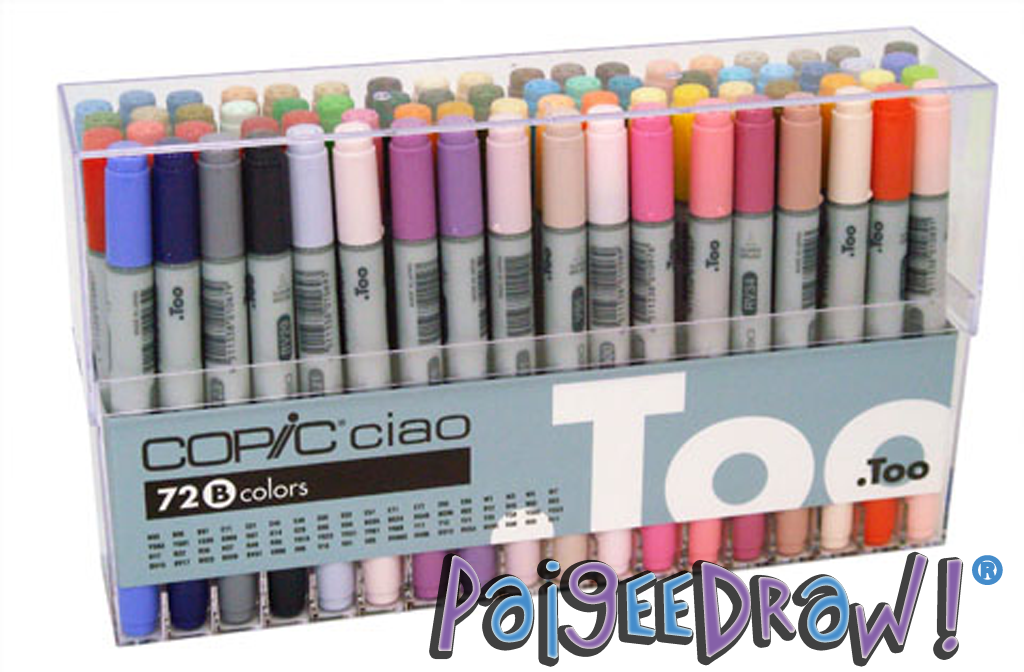 PaigeeDraw: Copic Ciao 72B - Official Kit