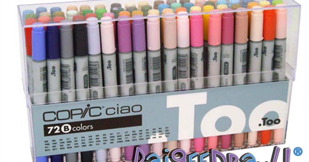 PaigeeDraw: Copic Ciao 72B - Official Kit