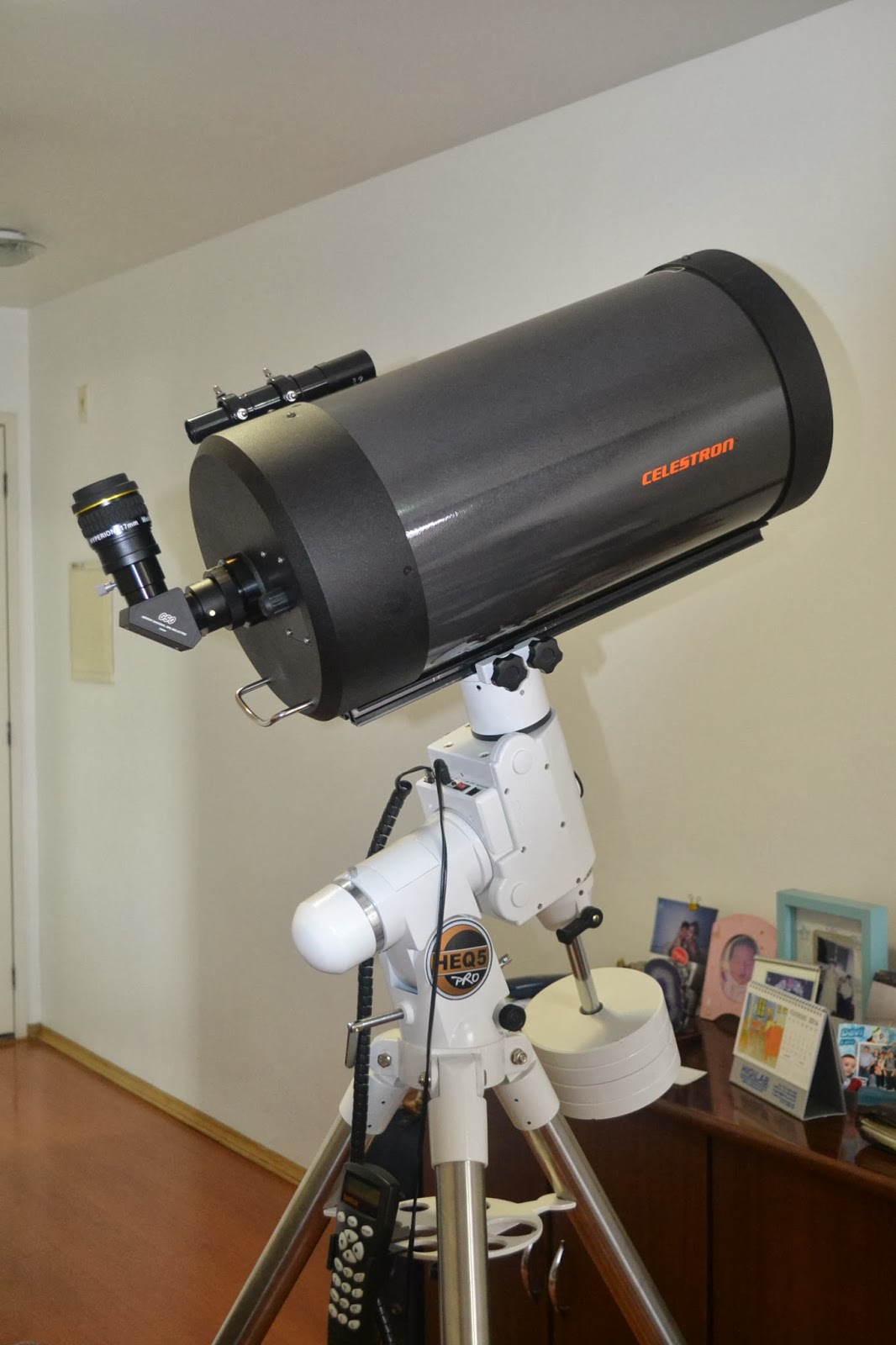 Astrônomo Ednilson Oliveira - Fotos: Instrumentos