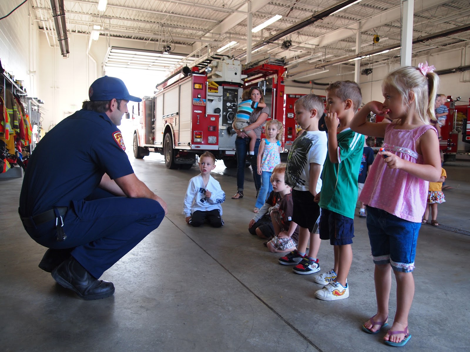 Cornerstone Preschool: The Firehouse Field Trip