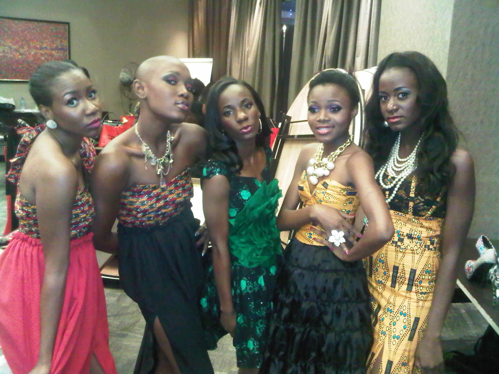 HRMDESIGNS: CRAZY BACK STAGE AT FASHION FANTASIA