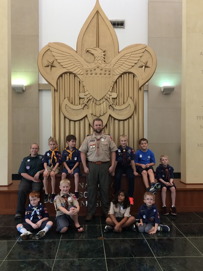Cub Scout Pack 1910, Keller, TX: Pack 1910 Visits the National Scouting ...