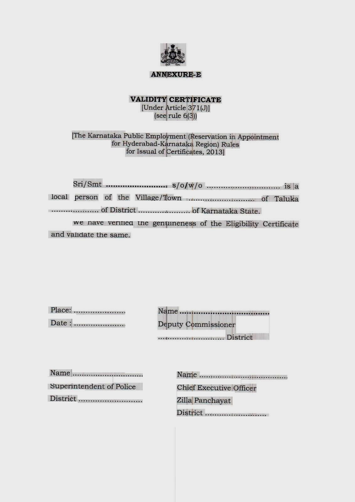 Karnataka government employee's News By VijayMK: 371 j Hyderabad ...