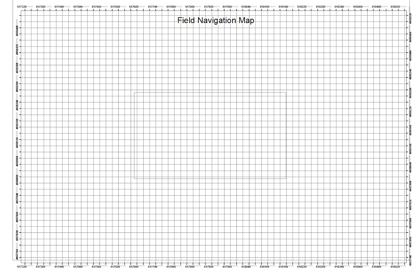Geospatial Field Methods: Field Navigation Map