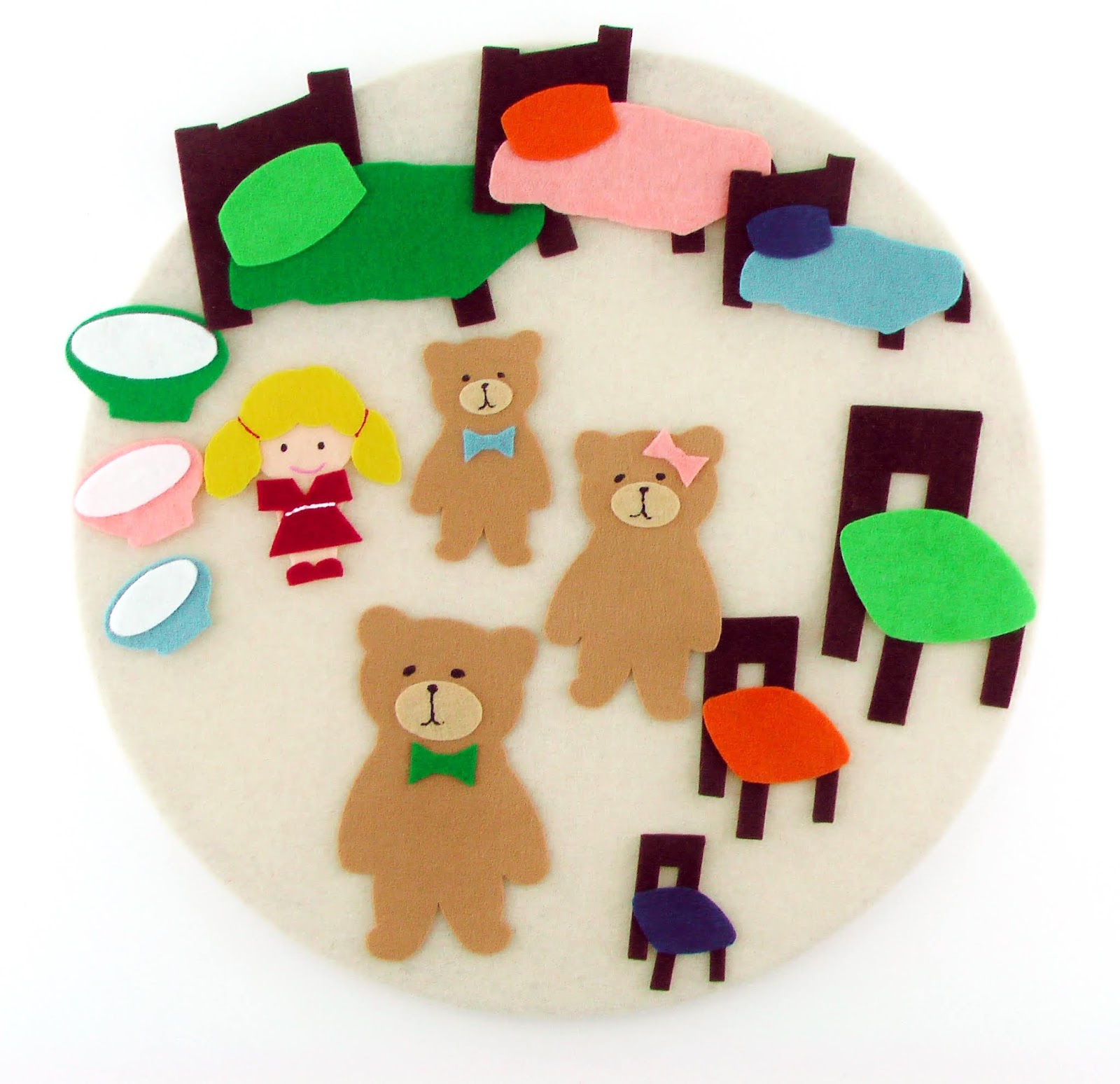 Flannel Board Fun: Goldilocks and the Three Bears