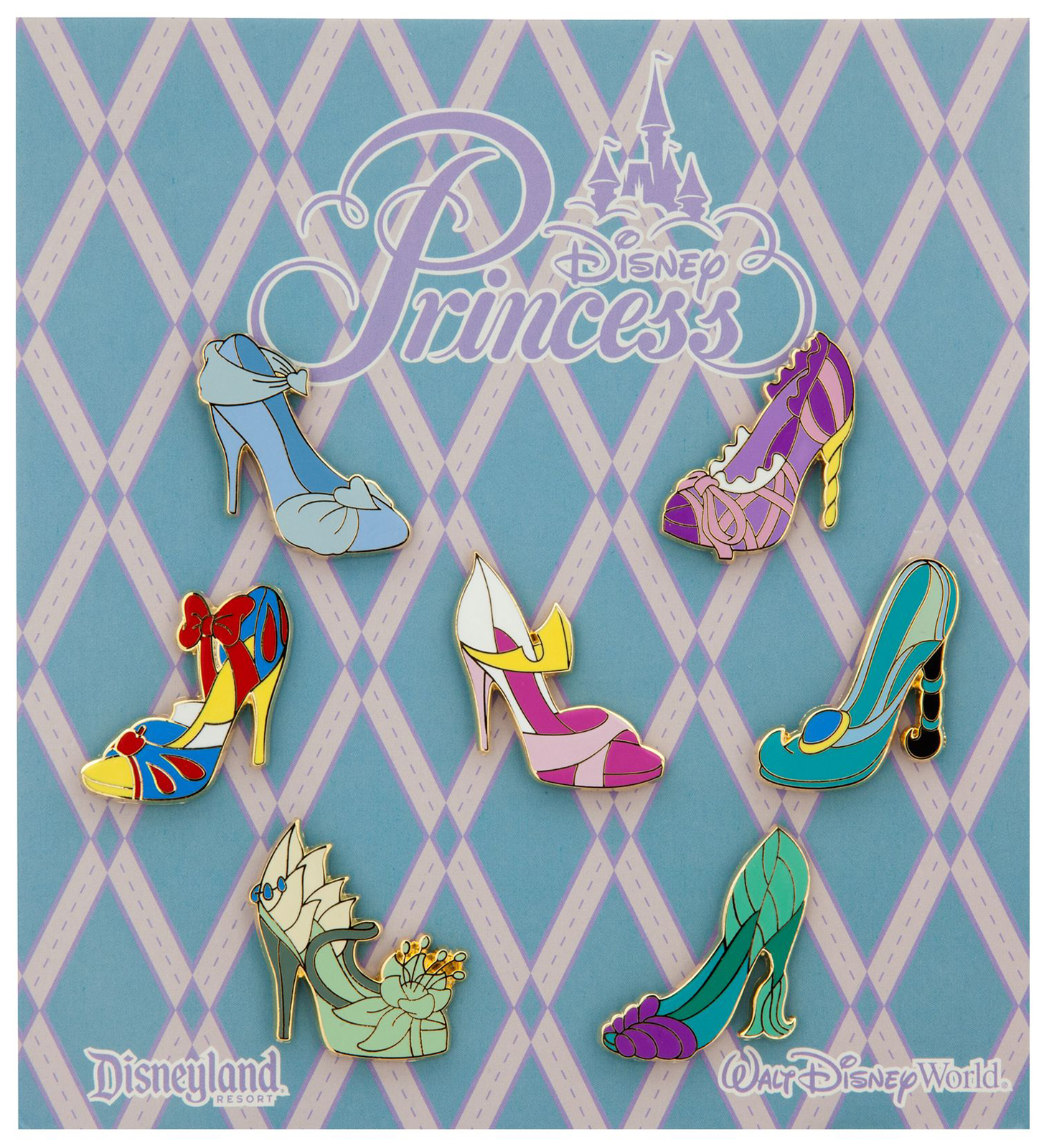 Filmic Light - Snow White Archive: Disney Princess Slippers Pin Set