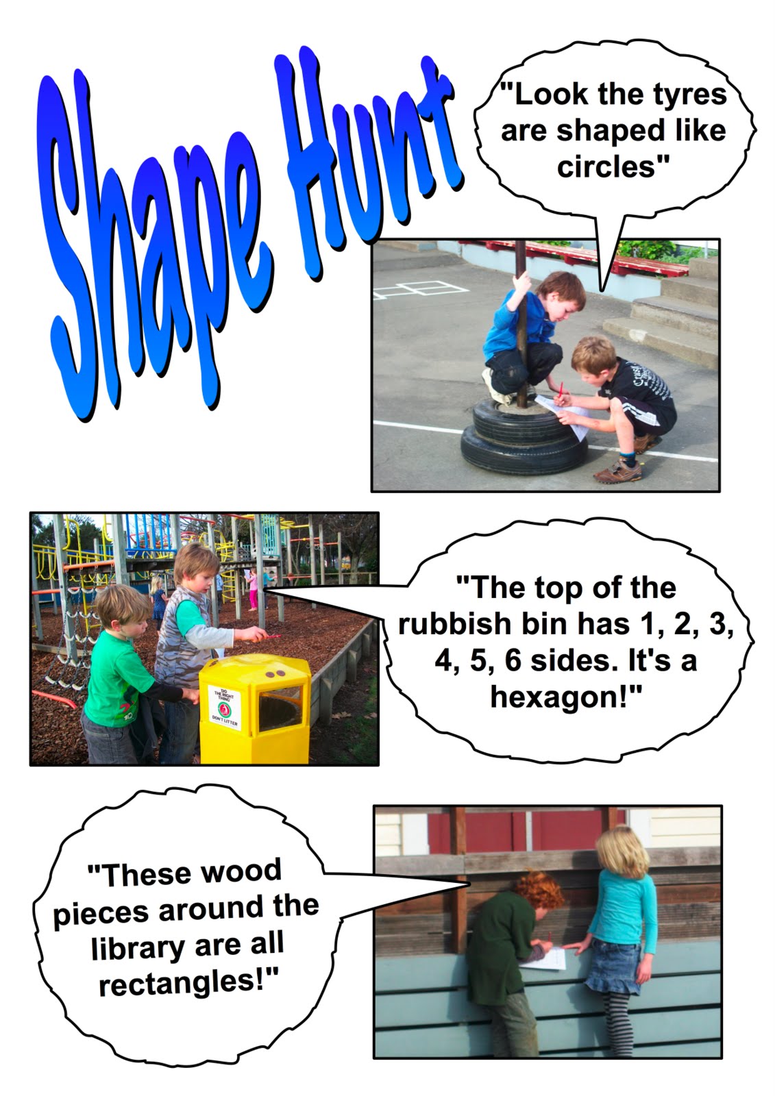Room 1 Brightwater 2019: Shape Hunt