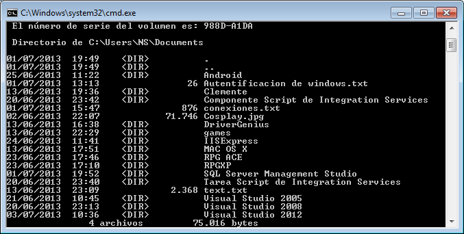 Sistemas Operativos: WIndows: Comandos para el manejo y Organización de ...