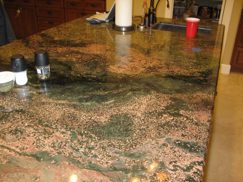 The Granite Gurus: Slab Sunday: Verde Fire granite