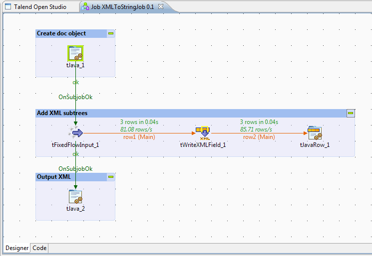 Talend Hunter: Creating Internal XML Documents in Talend Open Studio