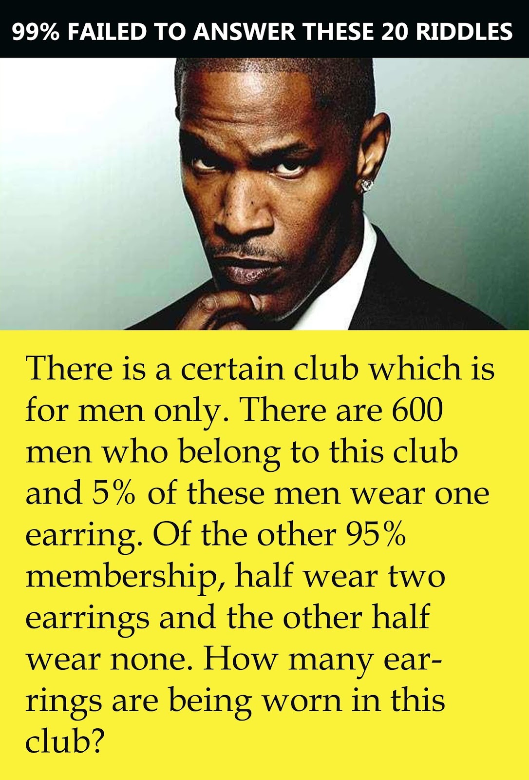 20 RIDDLES TO TEST YOUR MATH, IQ AND THINKING SKILLS