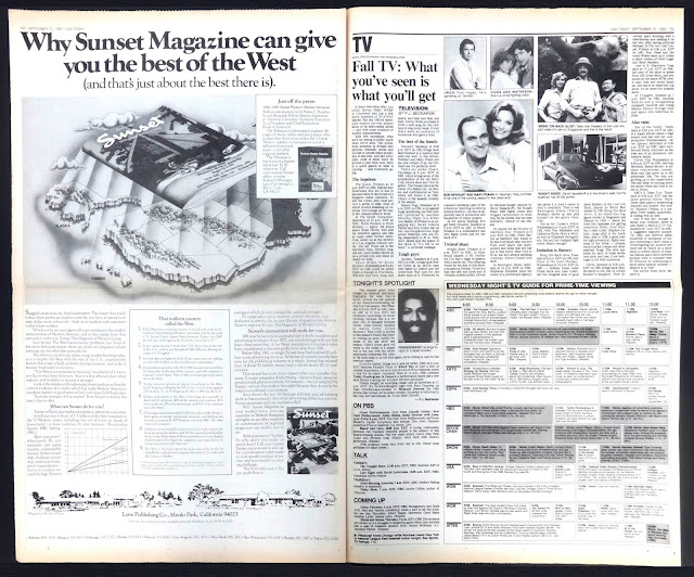 Past Print: USA TODAY / September 15, 1982 / First issue