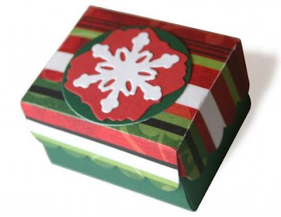 Rhinestones and Ribbon: Christmas Cards, Boxes, and Tags