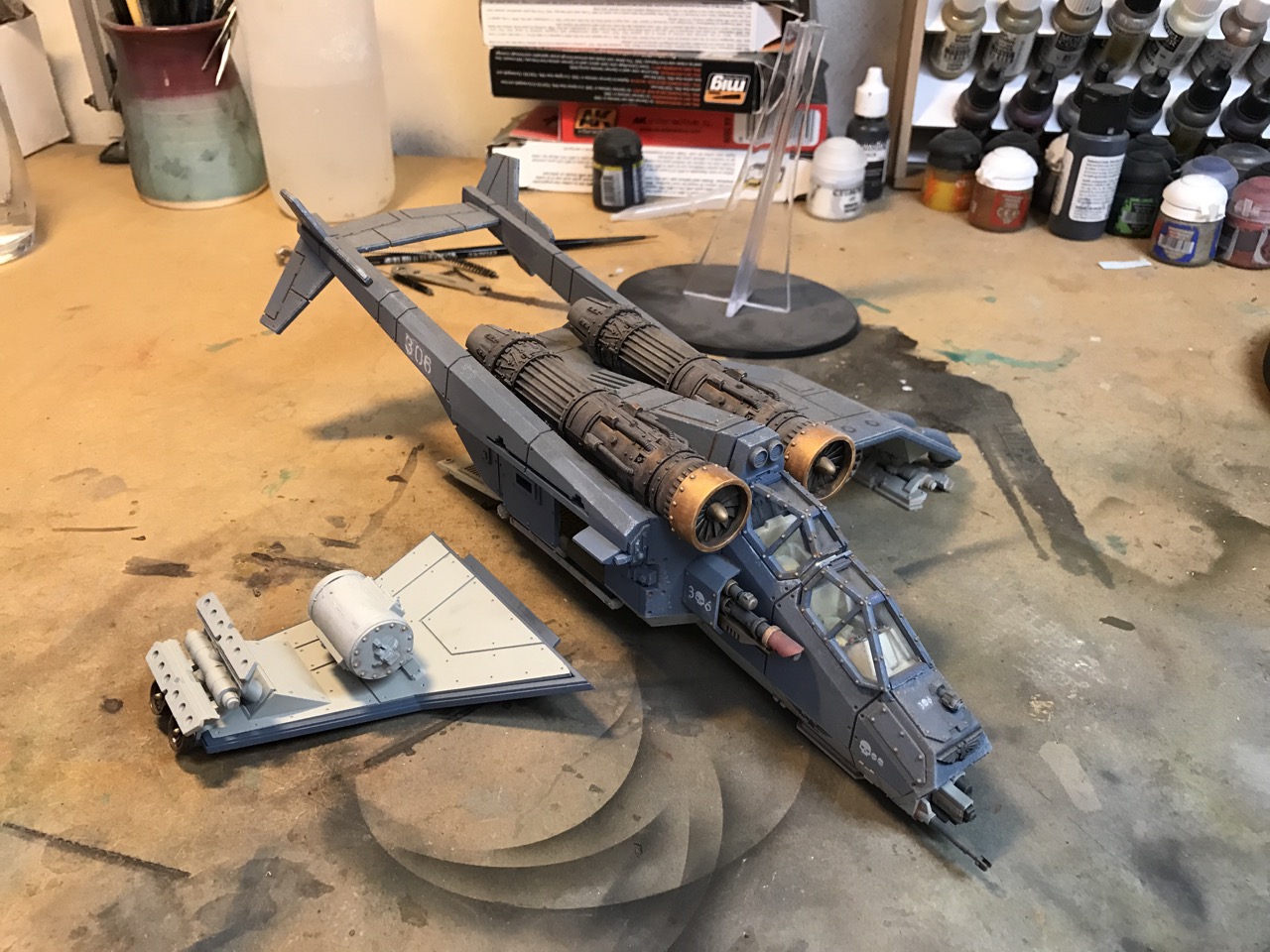 40k Hobby Blog: Valkyrie Refurbish WIP 3