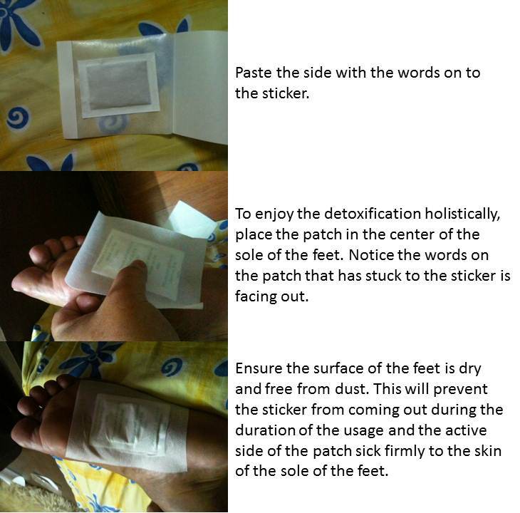 My Journey: Information About Pallova2 Foot Patch