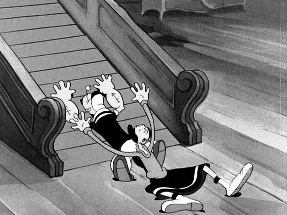 13: POPEYE THE SAILOR In "Ghosks Is The Bunk" / Fleischer Studios - 1939