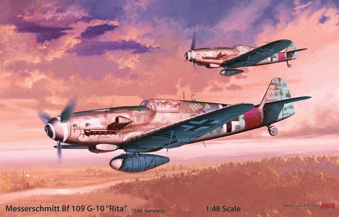 1/48 - Messerschmitt Bf.109 G.6 & G-10 (ex-Fujimi) by KA-Models ...