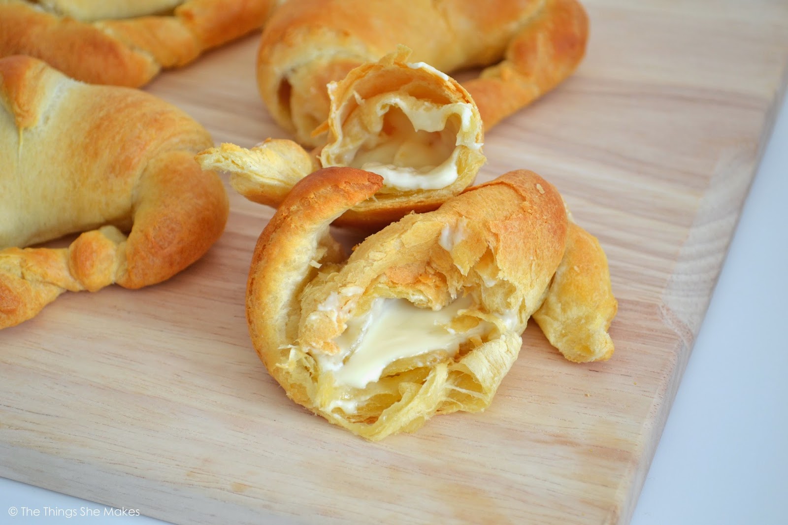 White Chocolate Croissants | The Things She Makes