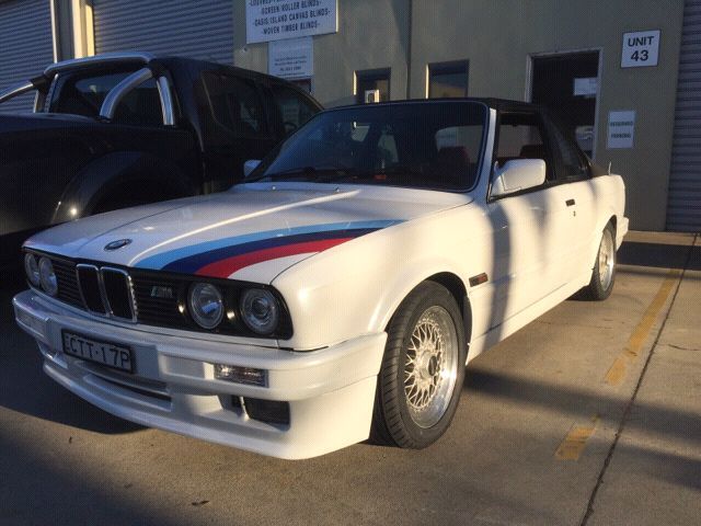 Baurspotting: Sydney Calling: 1986 BMW E30 Baur Convertible $10,000!