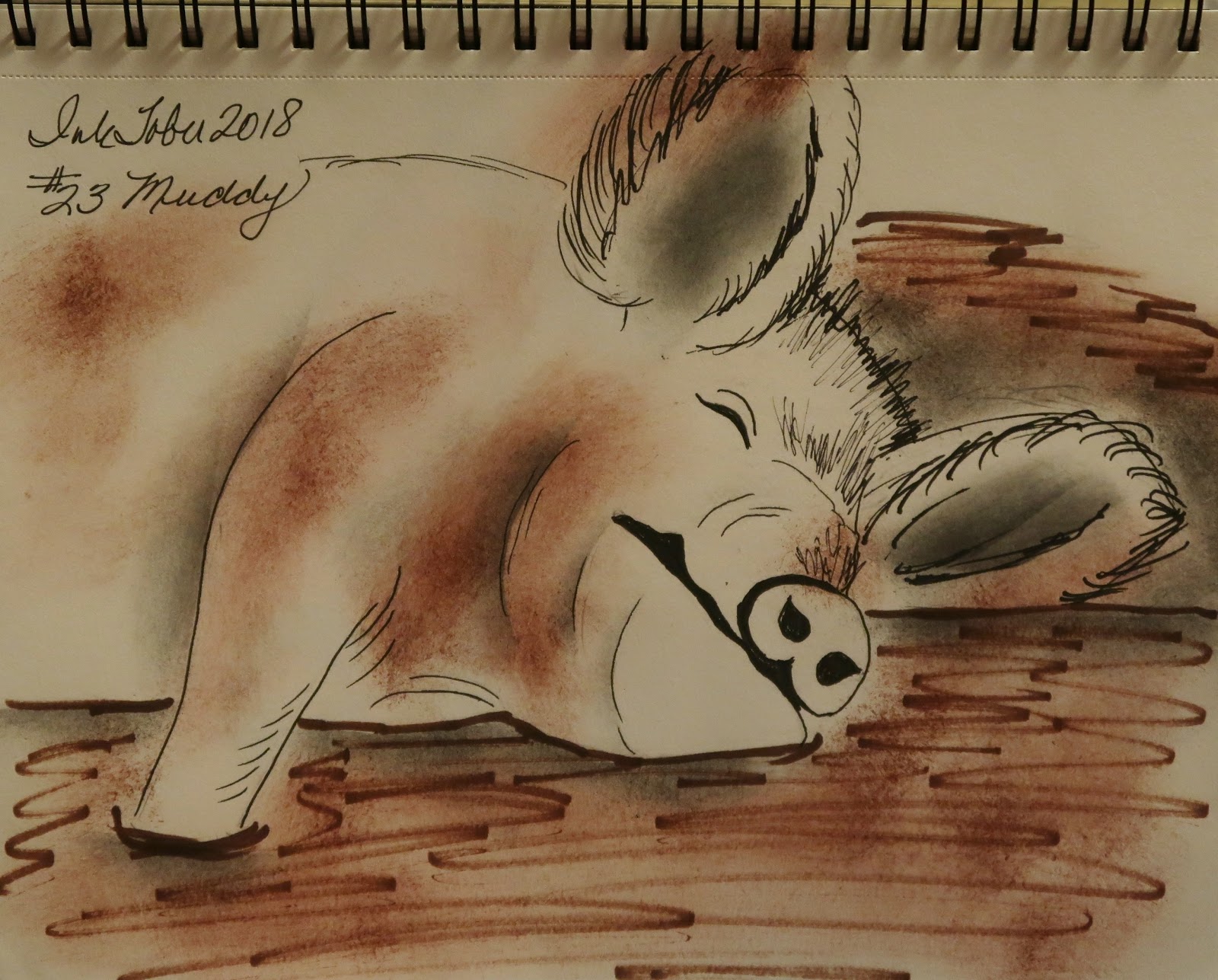 Ink Stains: Inktober2018 - Day 23 - Muddy