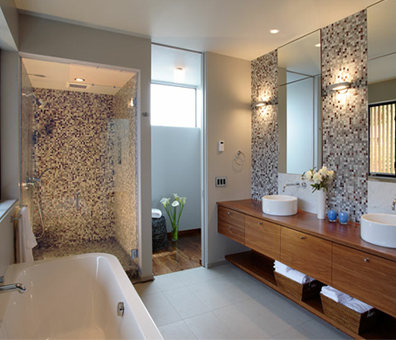 Carlheim: MODERNE BADEROM