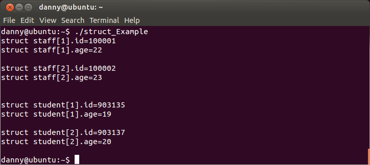 迷途工程師: 宣告struct的兩種方式(struct與typedef struct)/struct給值的兩種方式