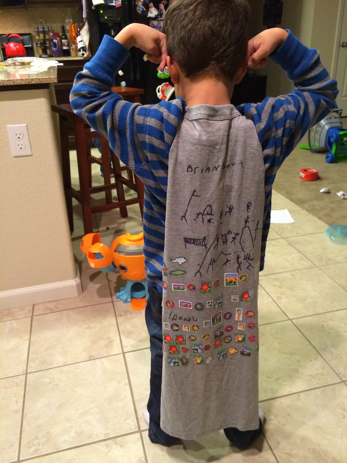 Mr. Linnet's Class Blog: 100th Day of School Project - "100" Capes