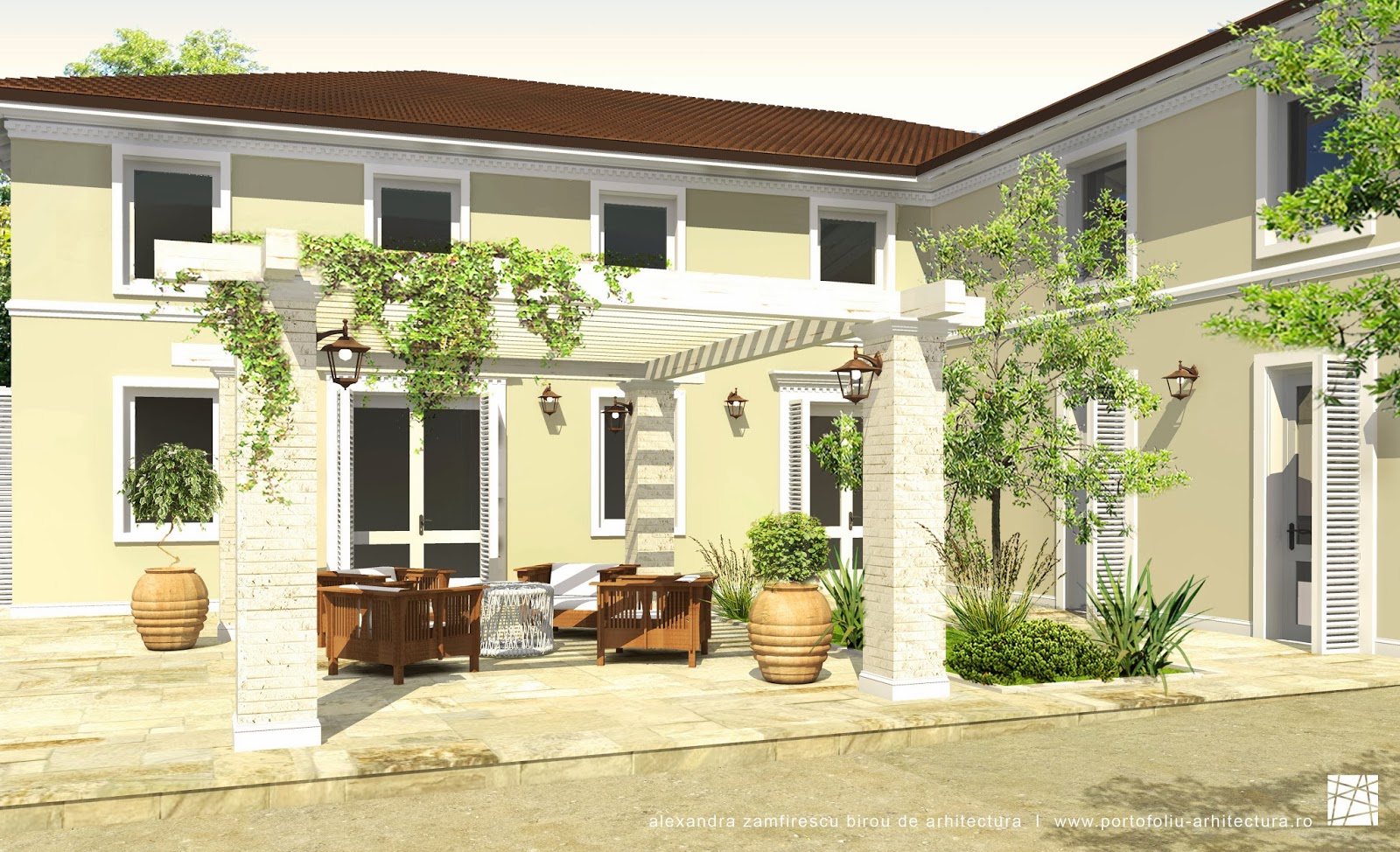 PROPUNERE DE DESIGN CLASIC, PENTRU FATADA UNEI CONSTRUCTII EXISTENTE ...