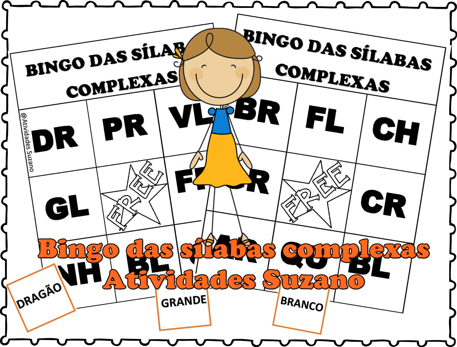Bingo Das Sílabas Complexas