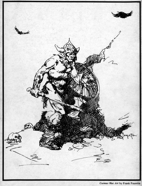 Cap'n's Comics: Cormac Mac Art by Frank Frazetta
