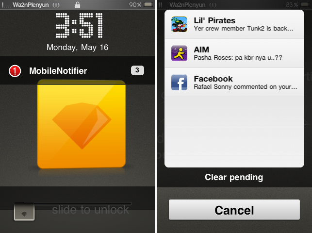 Wa2n emang Plenyun..: My iPhone 3Gs UI Layout