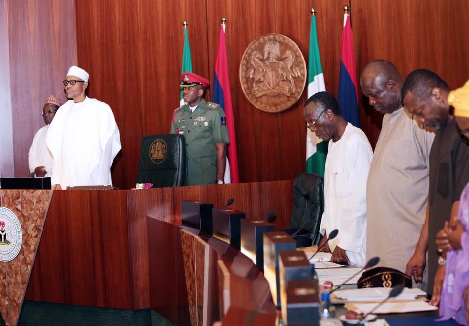 Photos from the Federal Executive Council meeting