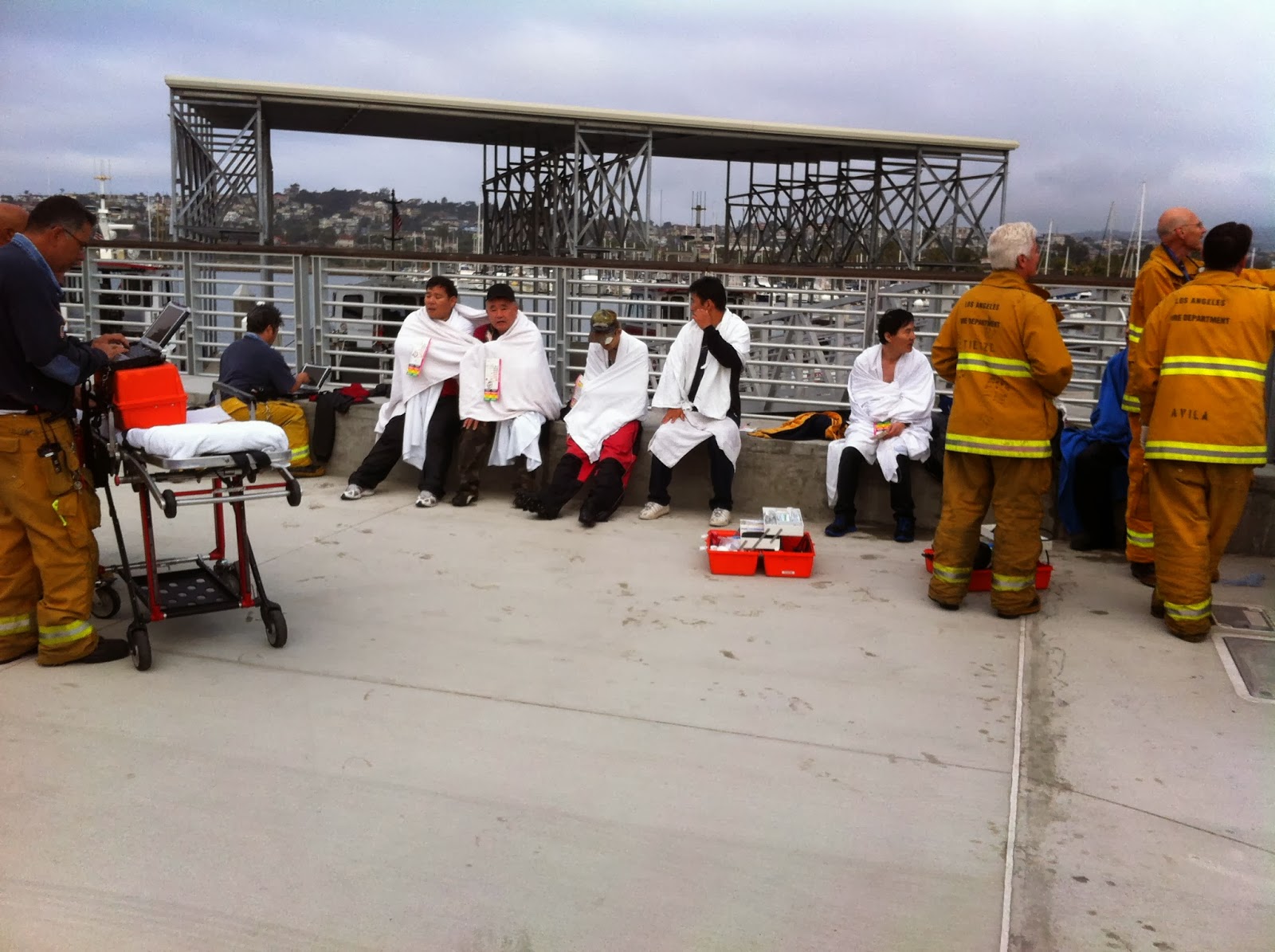 LAFD- Dive Search and Rescue Team: Breakwater Rescue