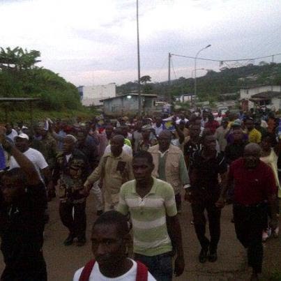 SIGN THAT THE GABONESE PEOPLE HAVE FINALEMENT BECOME MATURE! SIGNE QUE ...