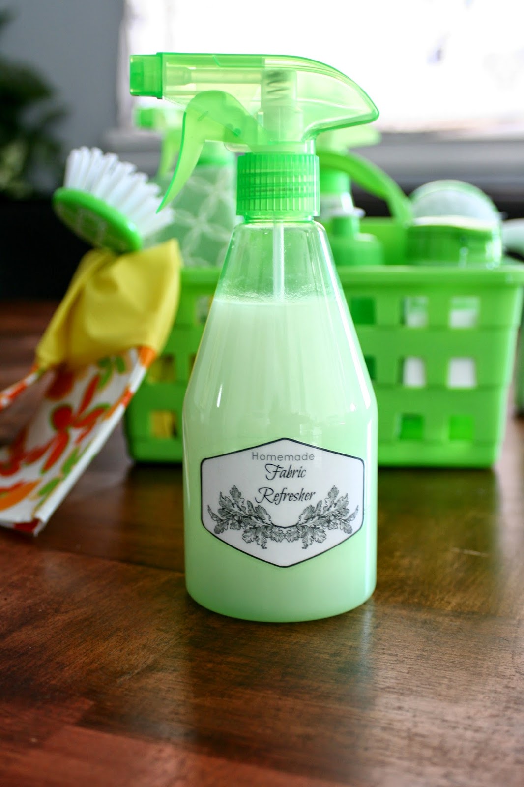 DIY Cleaning Kit with Homemade Cleaners | Jordan's Easy Entertaining