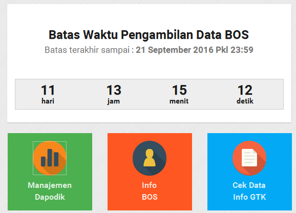 Perhatian! Cut Off Data Dapodik 21 September 2016! Ini Sekolah yang ...