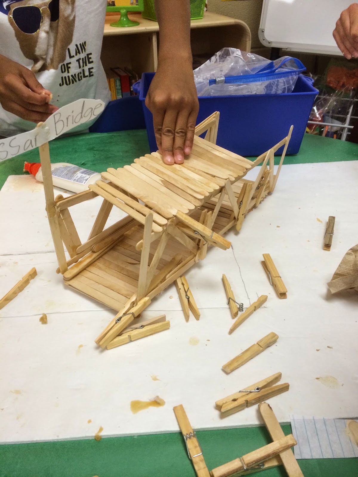 Room to Bloom in 3rd Grade: Bridge Building