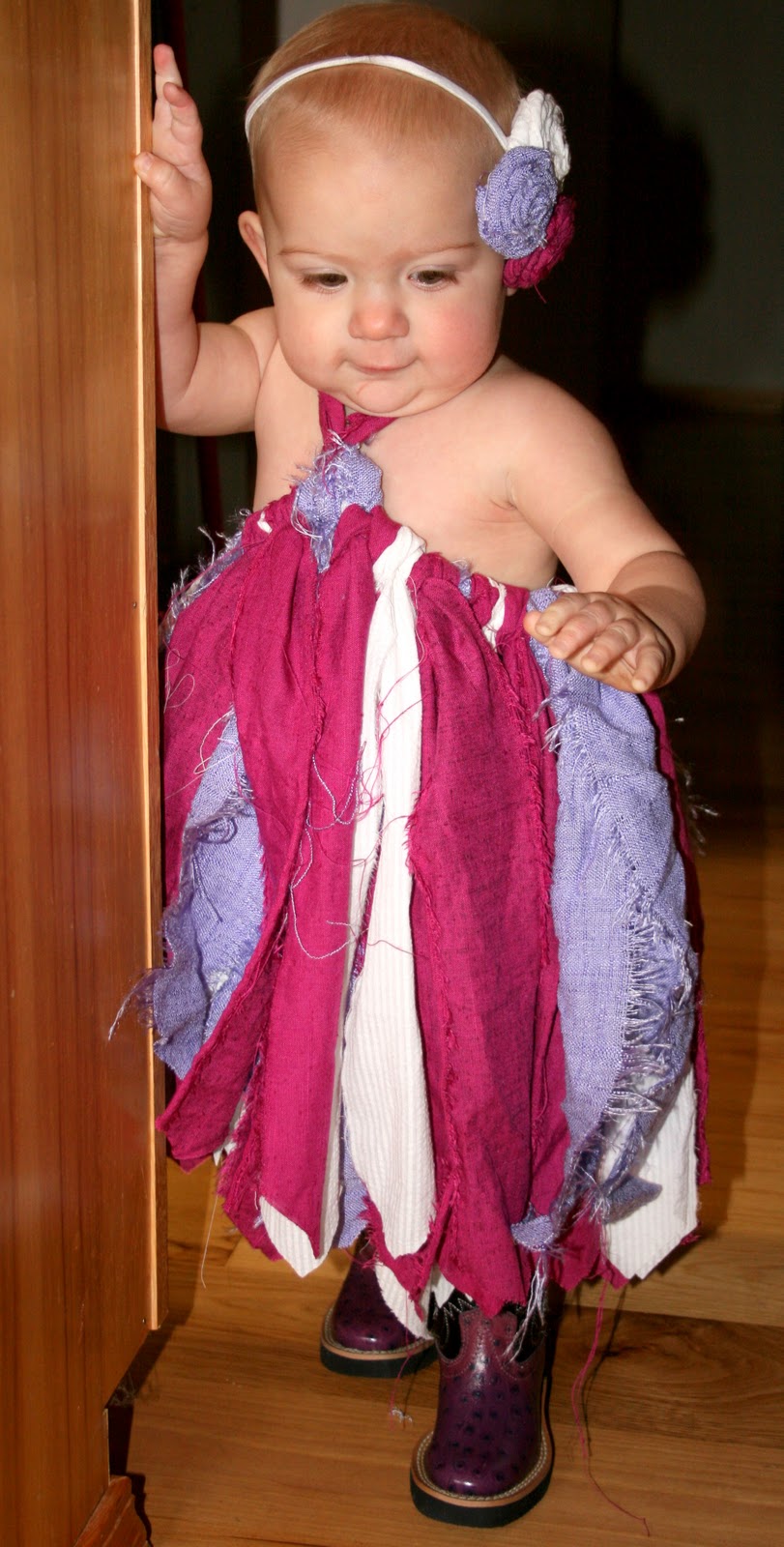 Glimmer And Grit: Cowgirl TuTu Halter Dress