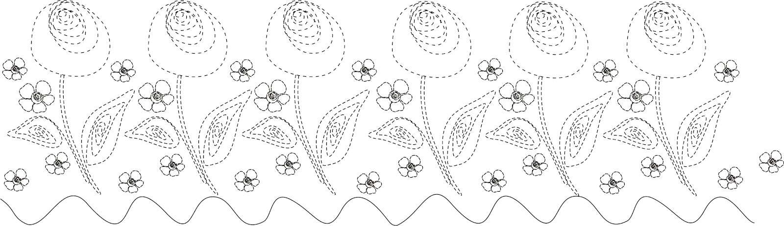 Contoh Motif Bunga Bordir | bordir