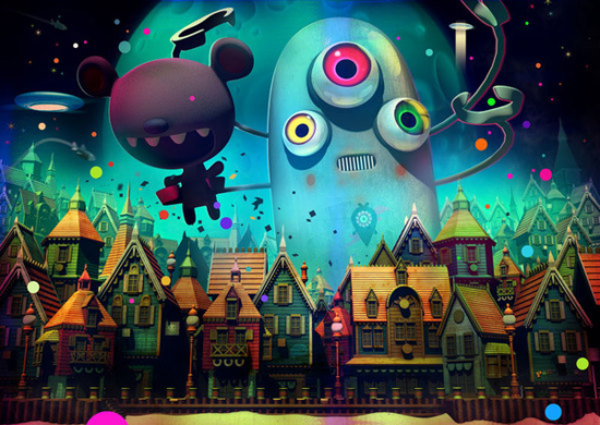 Visual Cloud: JONATHAN BALL. POKEDSTUDIO