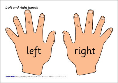 WE SPEAK ENGLISH TOO: LEFT-RIGHT