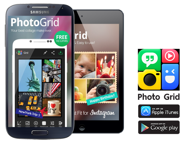 Photo Grid แอพรวมรูป ใส่กรอบเก๋ๆ เท่ห์ๆ ไม่เหมือนใคร - แอพแต่งรูป