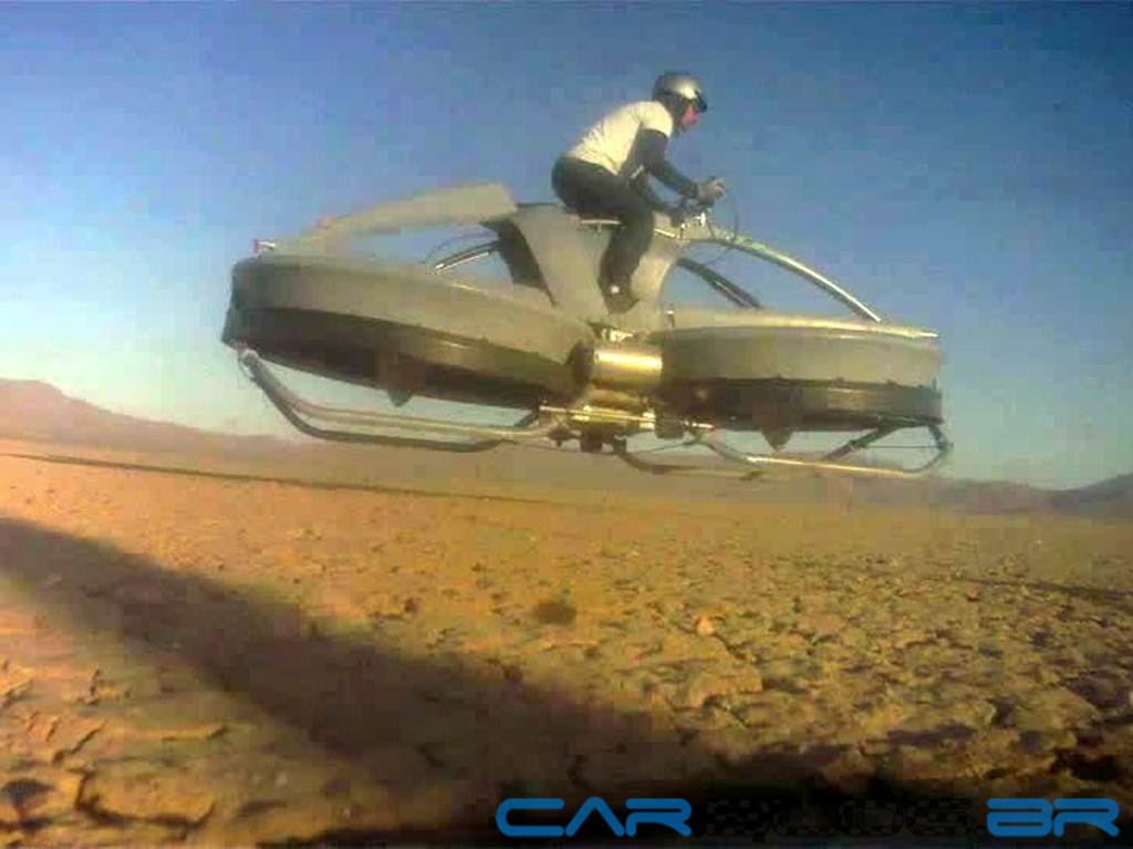 Vídeo: a moto voadora Aerofex em testes nos EUA