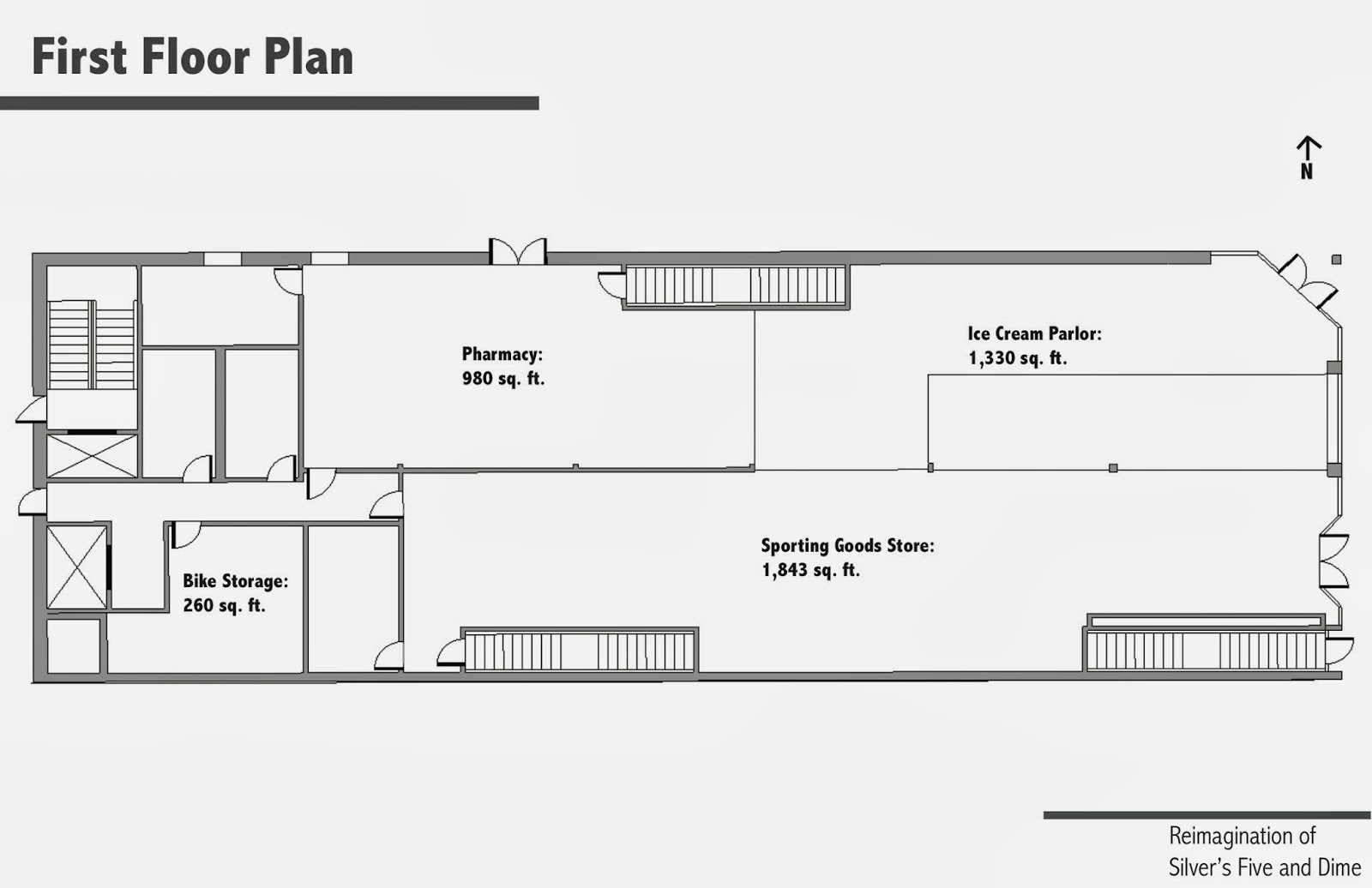 Katie's Design Blog: Reimagining Silver's Five and Dime: Technical ...