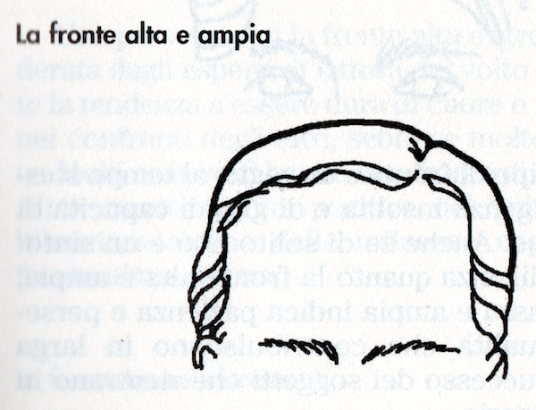 Fare un Identikit online: La fronte alta e ampia