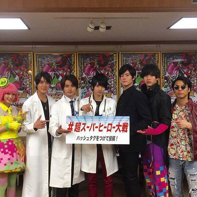 Kamen Rider EX-AID Cast Pictures For September 25, 2017