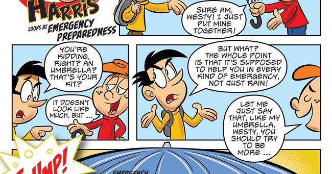 Kleefeld on Comics: We Need an Emergency Preparedness Webcomic